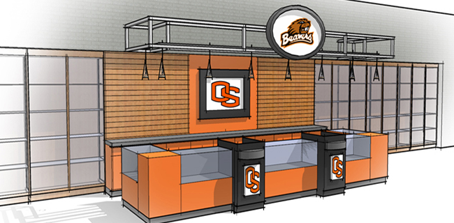 Custom Glass Showcase Counters | Counter Display Cases - Creative Store ...