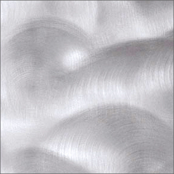 Steel Slatwall: Clear On Swirl Finish | Metal Wall Display Panels ...