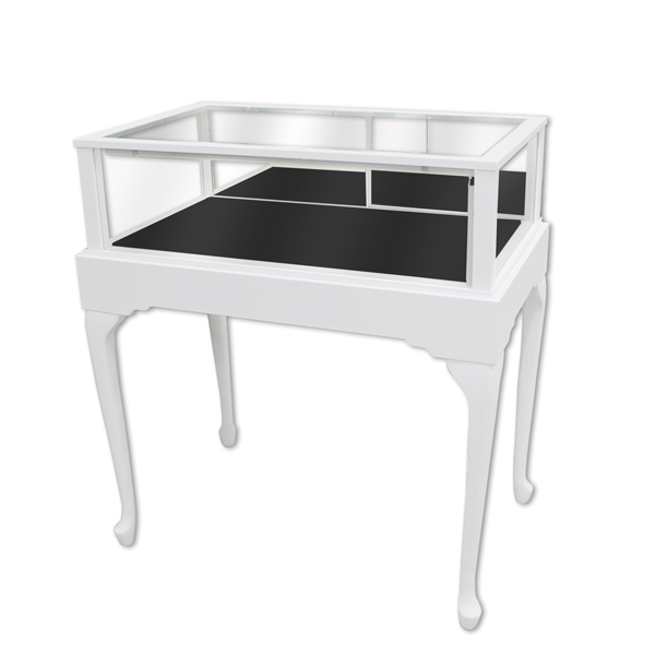 White Boutique Jewelry Showcase