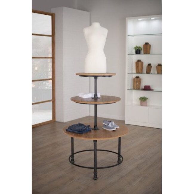 Three Tier Round Table | Table Display