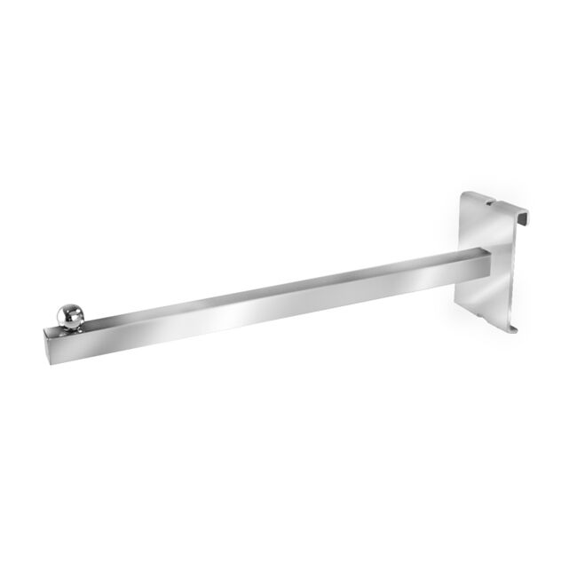 12" Gridwall Straight Arm | Grid Faceout - Creative Store Solutions