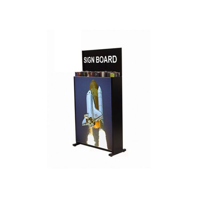 Roll Up Poster Stand | Roll Up Poster Display Bin