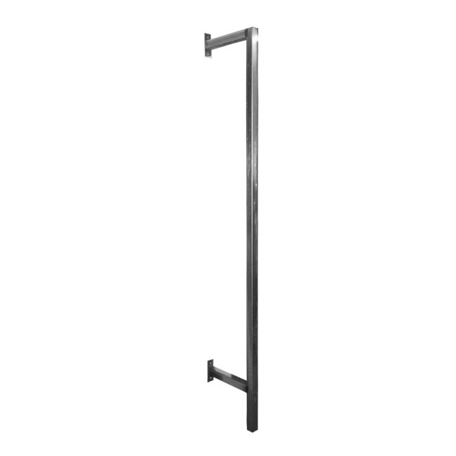 Raw Steel Outrigger Posts | Slotted Display Standards | Wall Standards ...