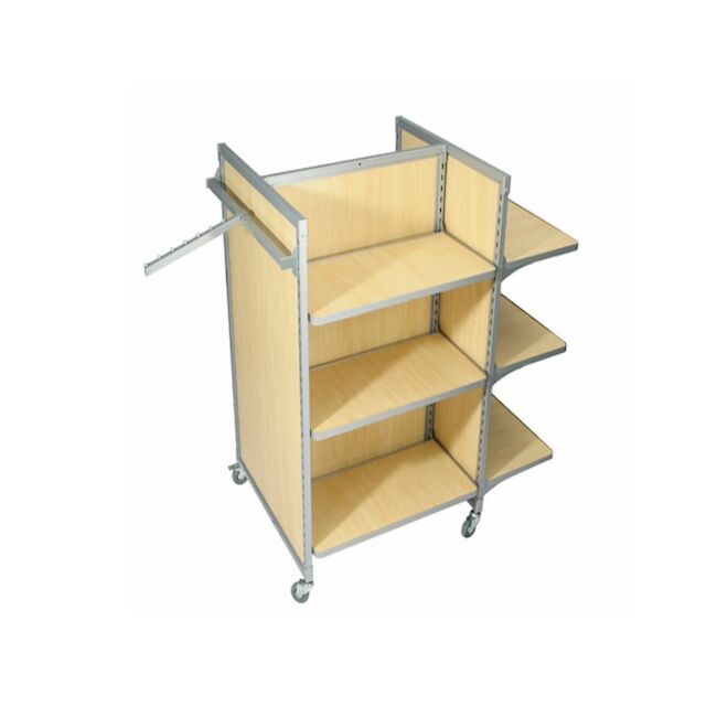 H Unit | Maple Modular Panel Rack | 4 Sided Display Rack - Creative ...