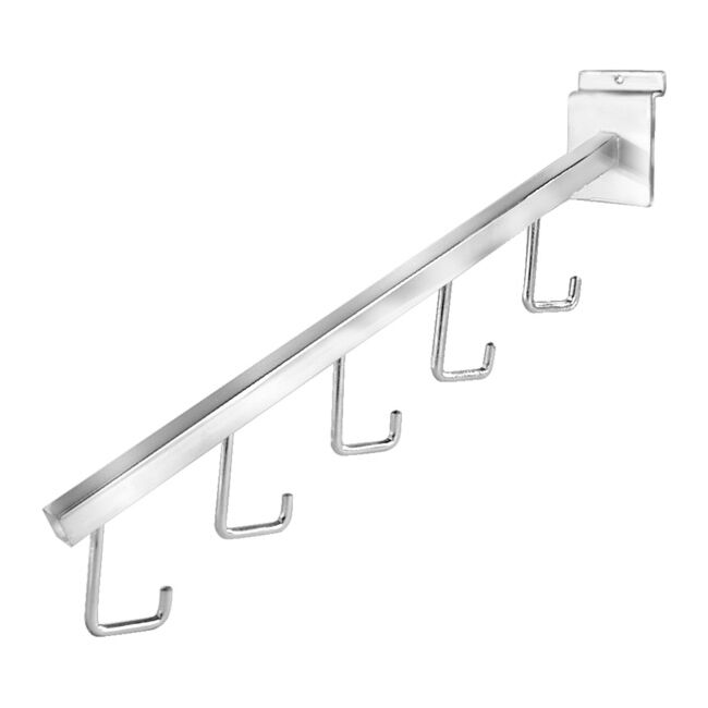 5 Hook Basic Slatwall Waterfall - Creative Store Solutions