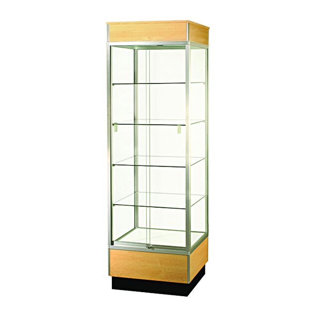 Standard Crown Top Square Tower Showcase | Buy a Square Tower Display ...