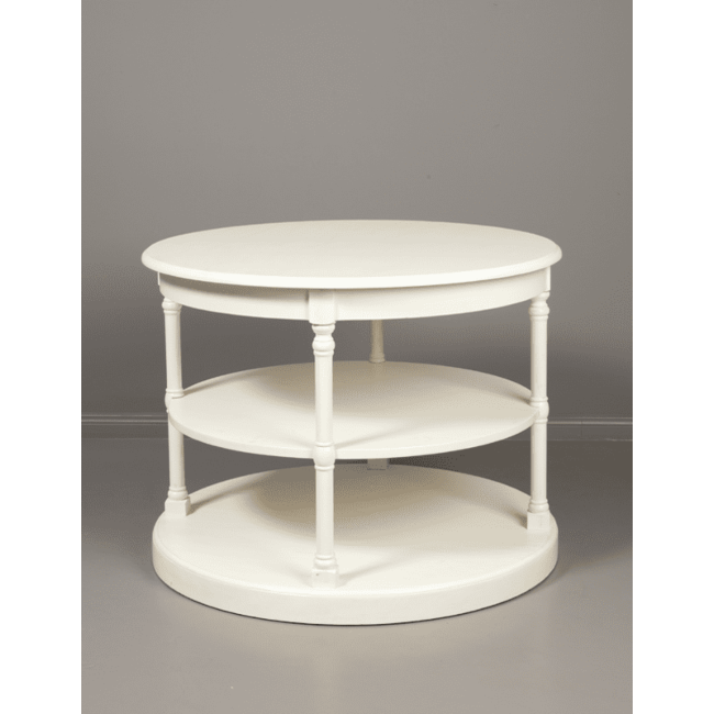 Round Draper’s Table | Wood Retail Display