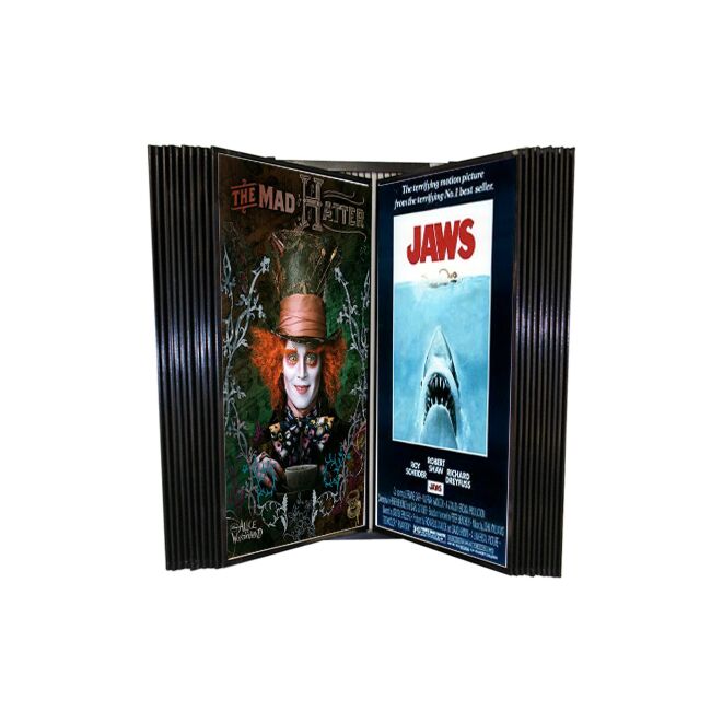 Wall Poster Display | Wall Mount Movie Poster Rack | Flip thru Music ...