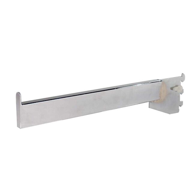 Chrome 12" Concealed Rectangular Tubing Straight Arm | Concealed ...