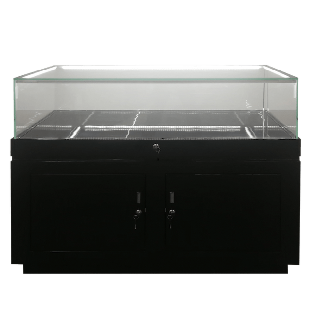 museum display table dimensions