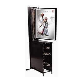 Poster Flip Rack | 20-Poster Display Rack | Creative Store Solutions