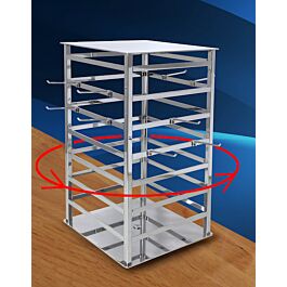 4-Way Countertop Spinning Jewelry Display