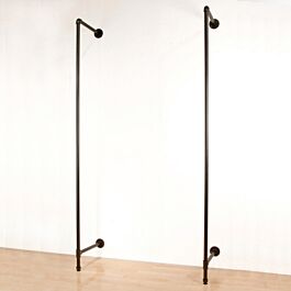 Pipe Outrigger Posts | Slotted Display Standards | Wall Standards ...