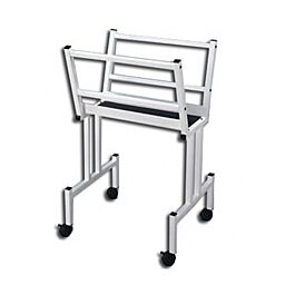 Small Art Rack | Rack for Fine Art Prints | Rolling Art Stand ...